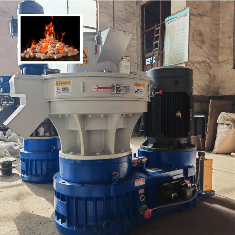 Microcomputer Automatic Lubrication System Wood Pellet Mill for Biomass ...